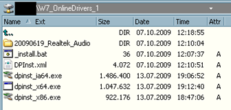 Information Transmogrification: Installing Windows 7 drivers from the command line